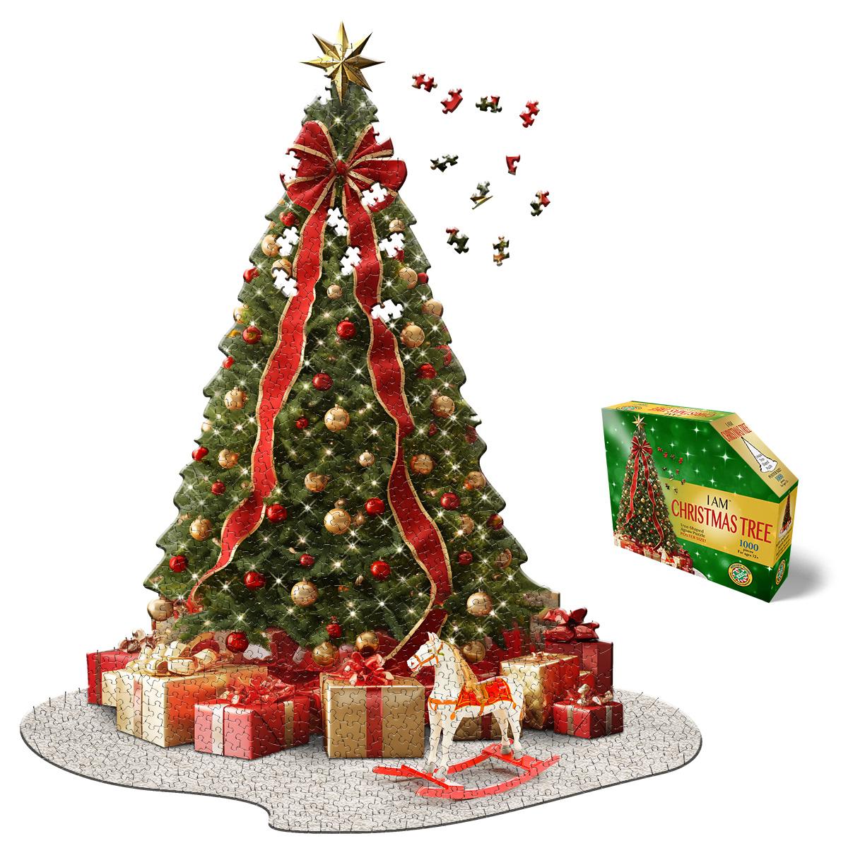 Madd Capp: I AM CHRISTMAS TREE: 1000 Piece Tree-Shaped Puzzle – Puzzled ...