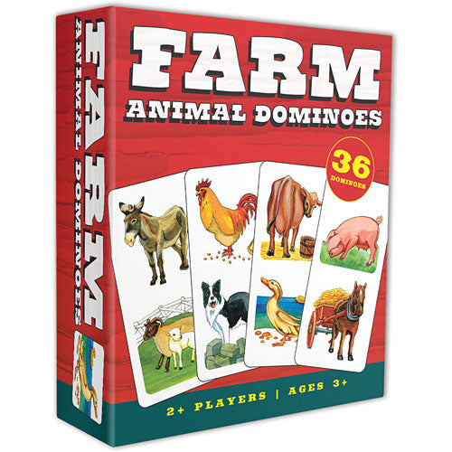 Outset Media: Farm Animal: Dominoes – Puzzled Gamer