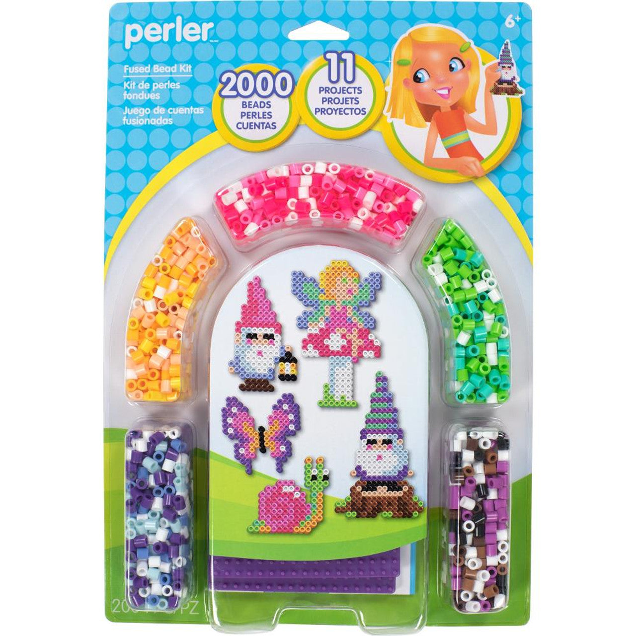 Perler: Garden Friends: Fused Bead Kit – Puzzled Gamer