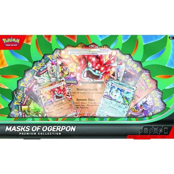 Pokemon TCG: Masks of Ogerpon Premium Collection – Puzzled Gamer