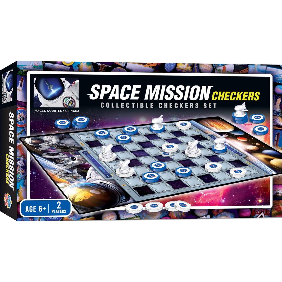 Master Pieces: Space Mission Checkers – Puzzled Gamer