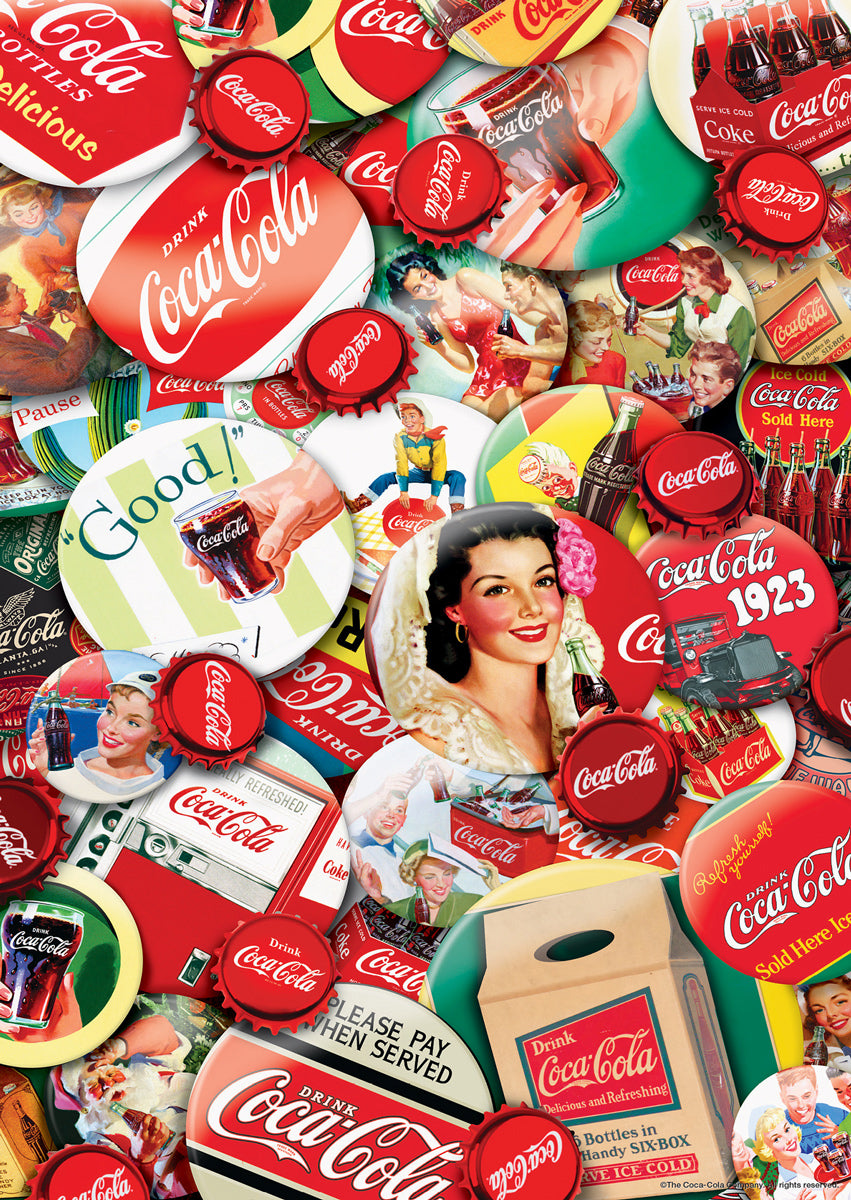 Master Pieces: World's Smallest- Coca Cola: 1000 Piece Puzzle – Puzzled ...
