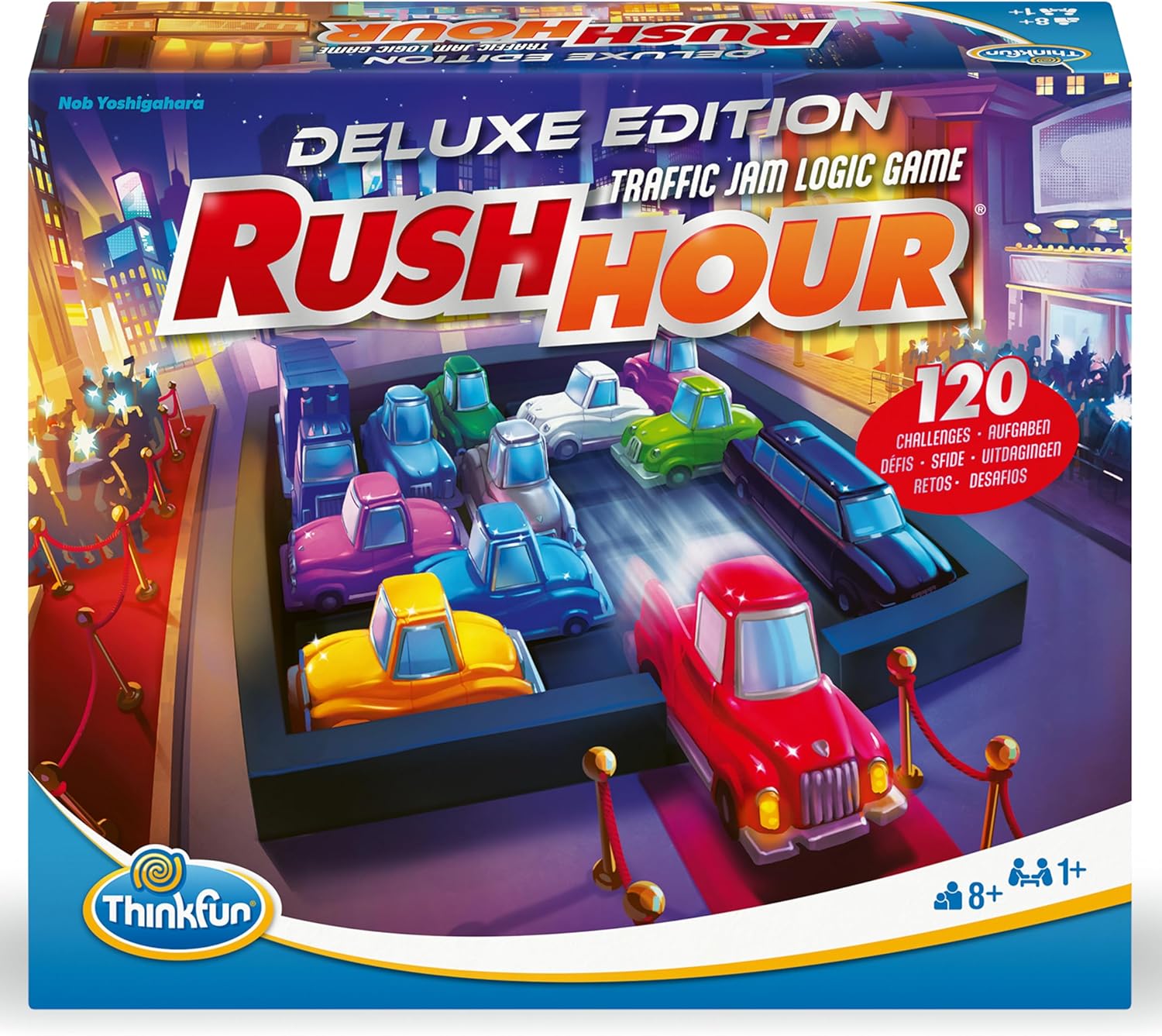 ThinkFun: Rush Hour: Deluxe Edition: Traffic Jam Logic Game – Puzzled Gamer