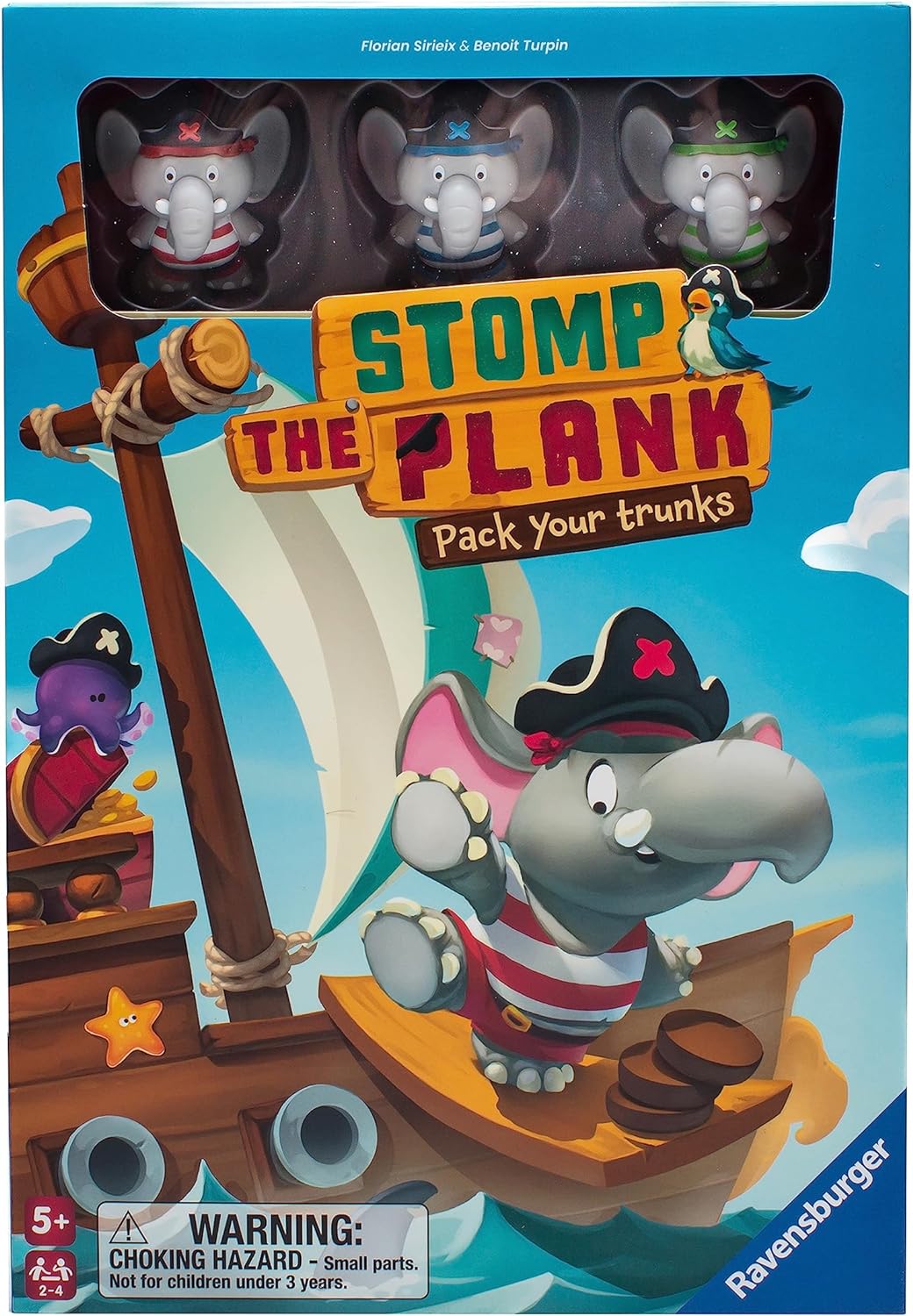 Ravensburger: Stomp The Plank: Board Game – Puzzled Gamer