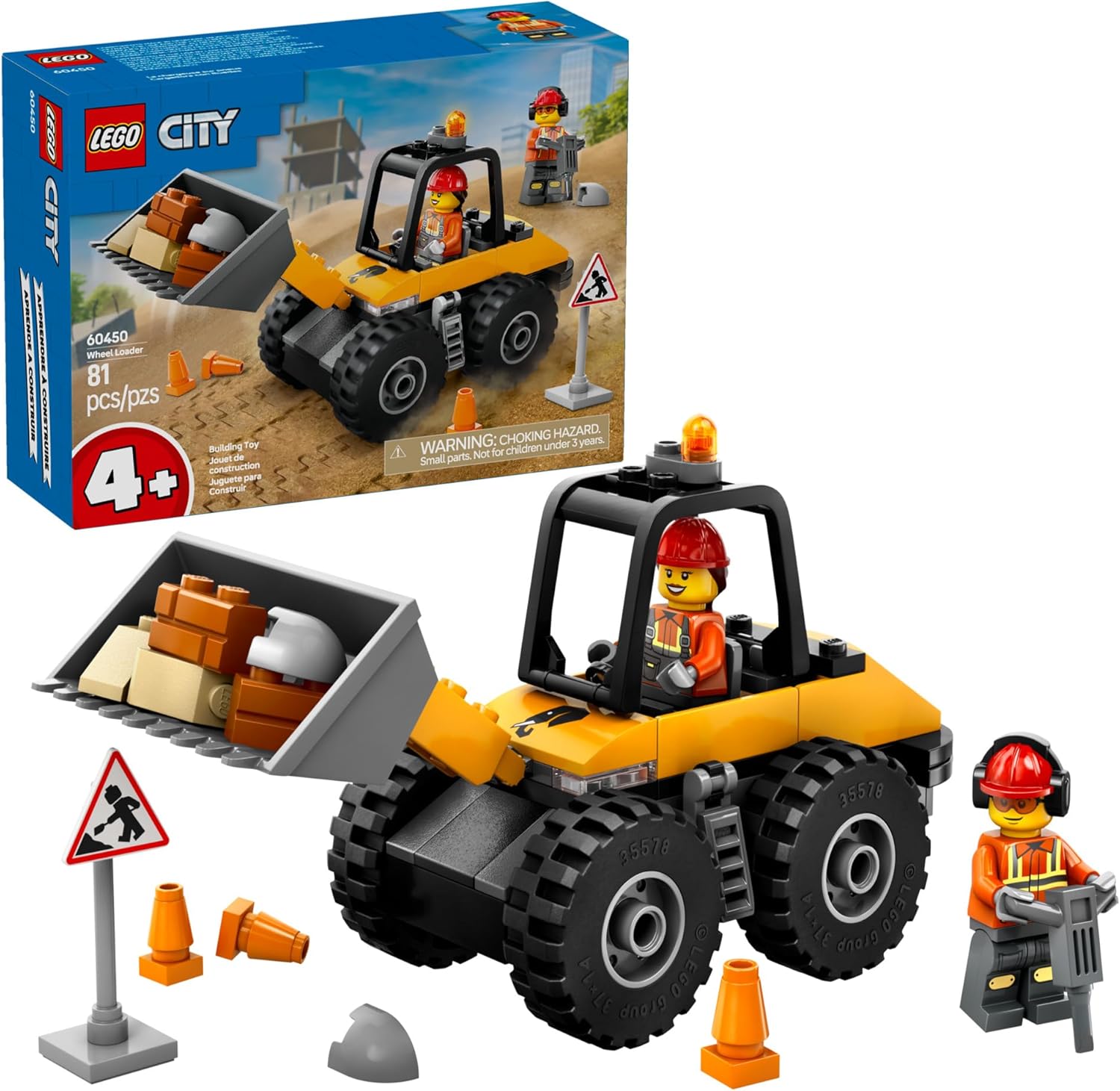 LEGO: City: Wheel Loader: 60450 – Puzzled Gamer
