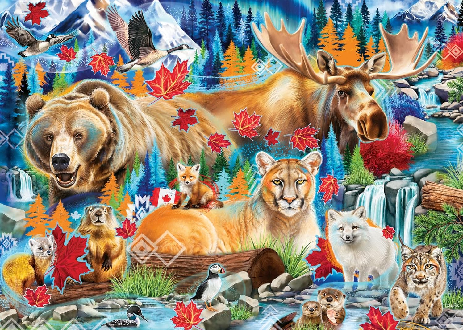 Ravensburger: Canadian Collection: Wild Canada: 1000 Piece Puzzle ...