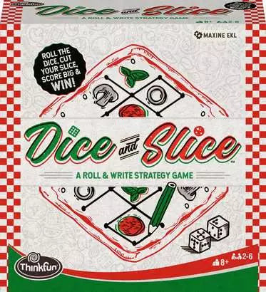 ThinkFun: Dice & Slice: A Roll & Write Strategy Game – Puzzled Gamer