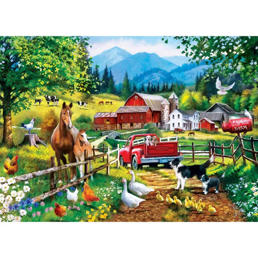 Master Pieces: Art Gallery of Richard Macneil: White Dove Farm: 1000 P ...
