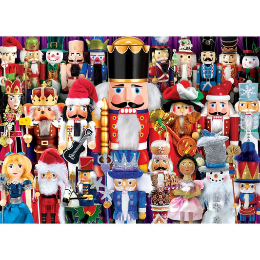 Master Pieces: Season's Greetings- Nutcracker Suite: 1000 Piece Puzzle ...