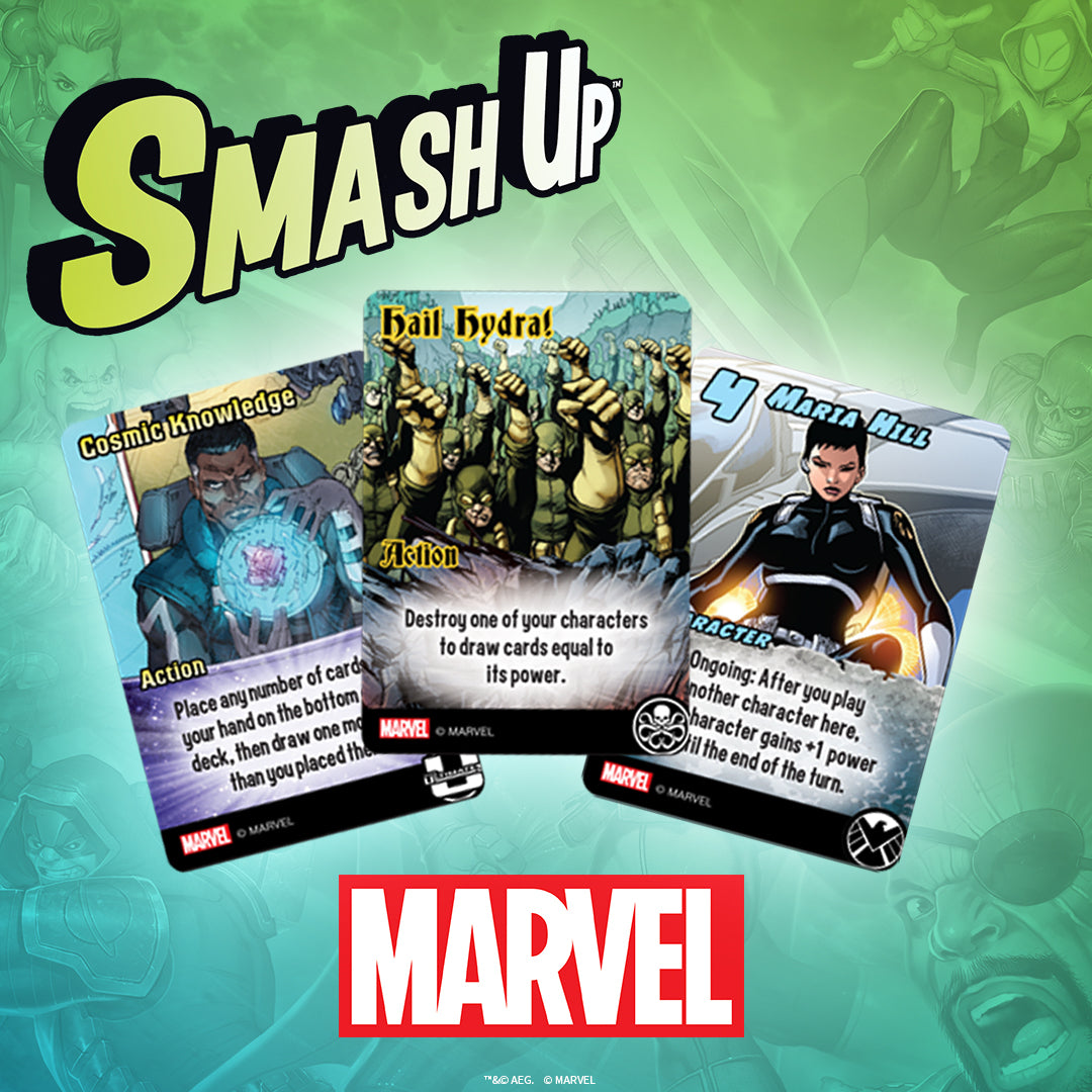 Marvel: Smash Up – Puzzled Gamer