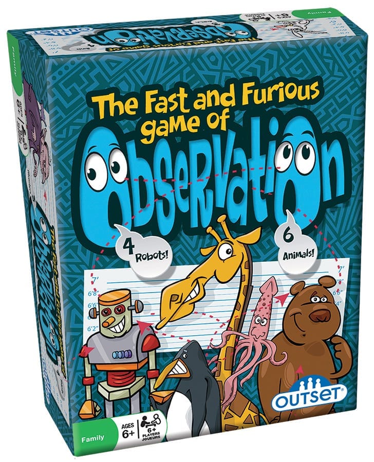 Outset Media: Observation: The Fast and Furious Card Game – Puzzled Gamer